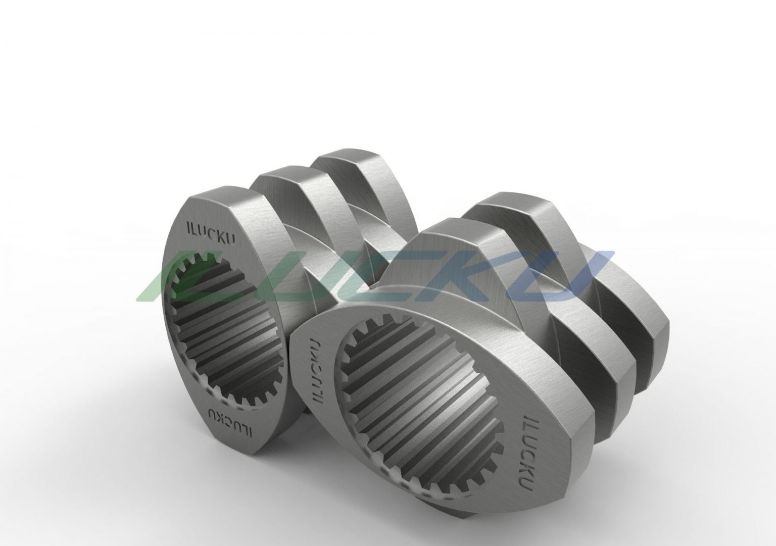 Plastic Machine: Screw Element For Twin Screw Extruder | ILUCKU Tech ...